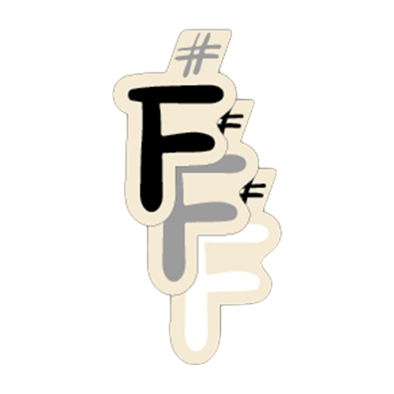 Letters small F