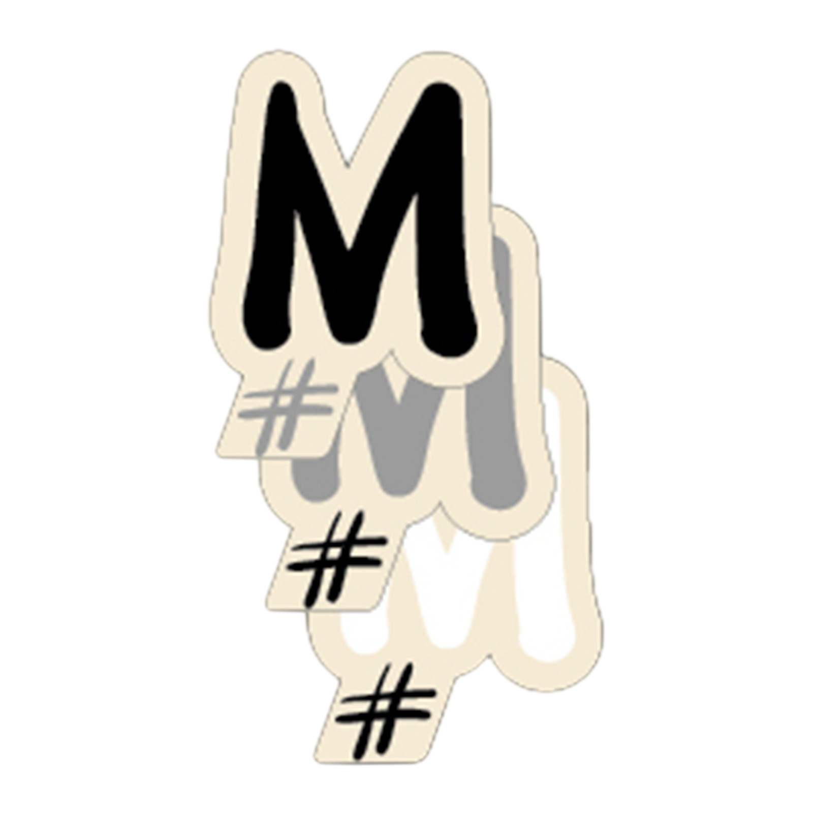Letters small M