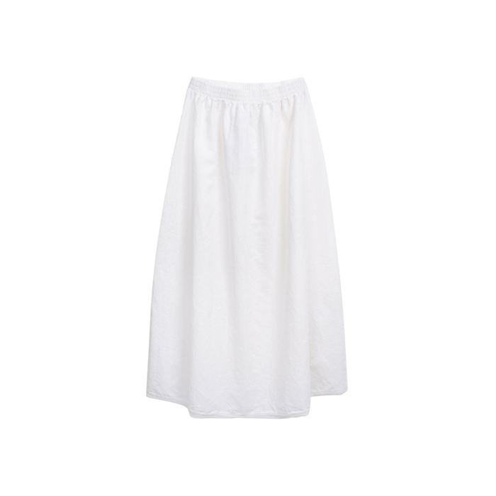 Adult linen skirt Grés