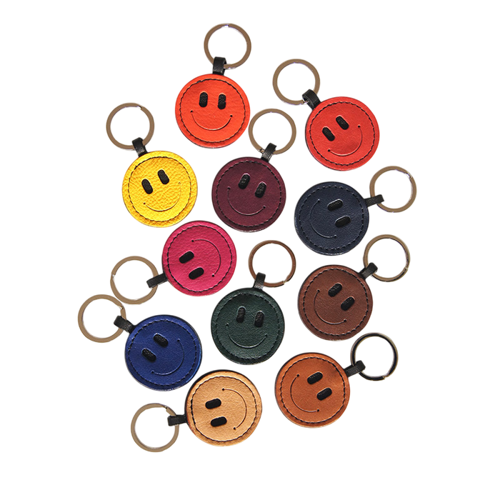 Keychain Smiley Red