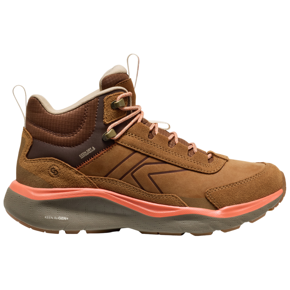 Hiking boots W Leiki Leather Mid WP chipmunk/bison