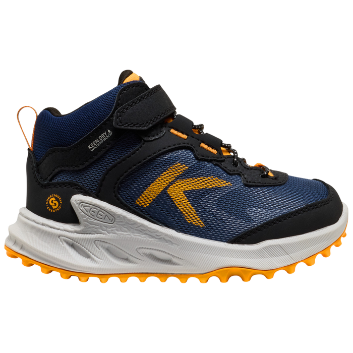 Hiking boots C Zionic Mid WP naval academy/bright marigold