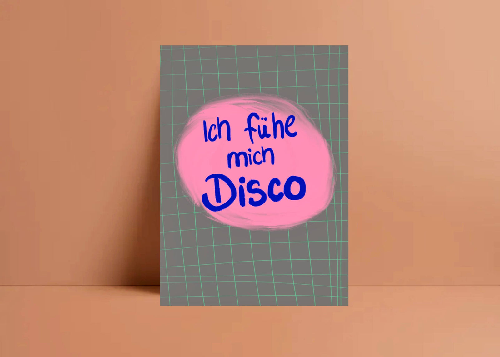 Postcard *I feel disco*