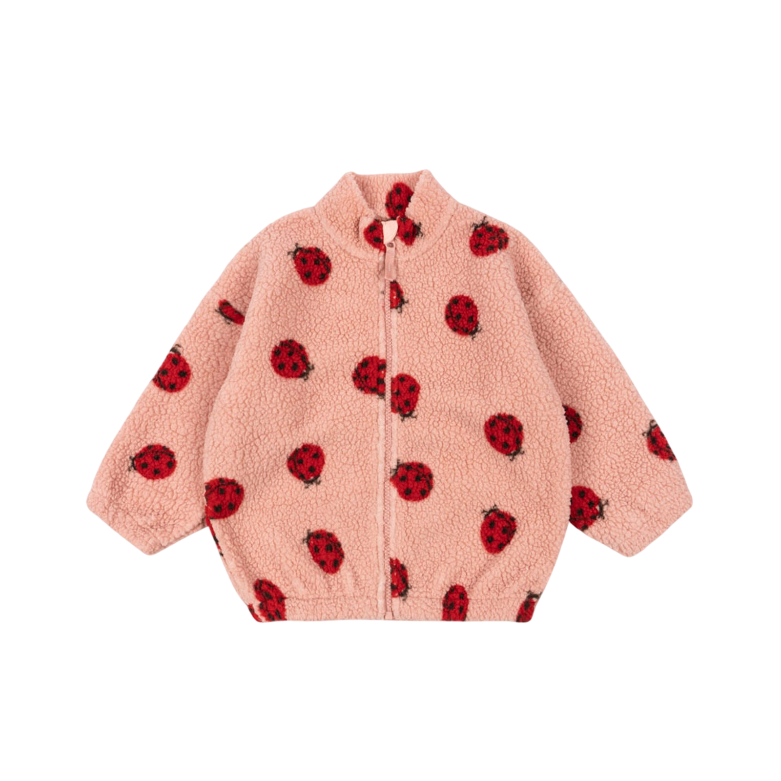 Jacket Jody Teddy Ladybug Pink