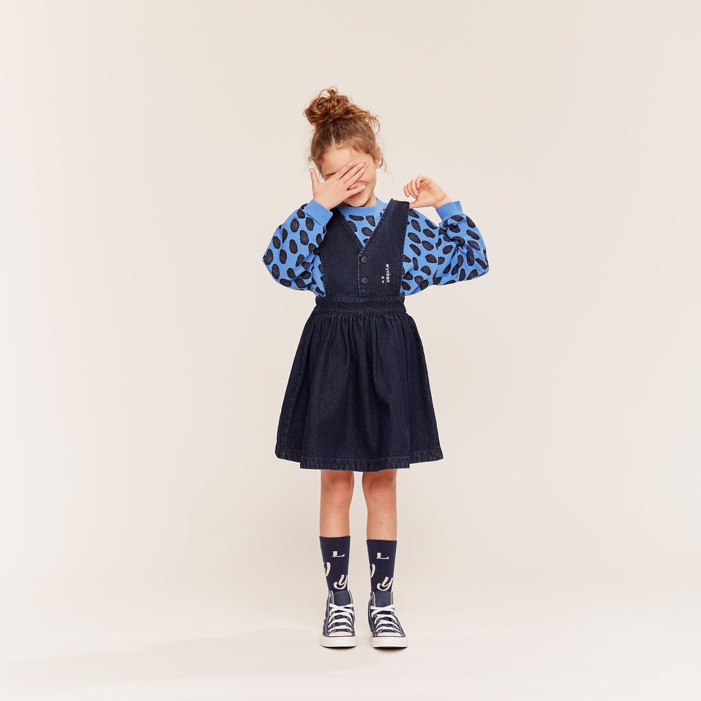 Dress Annka Pinafore Rinse Wash