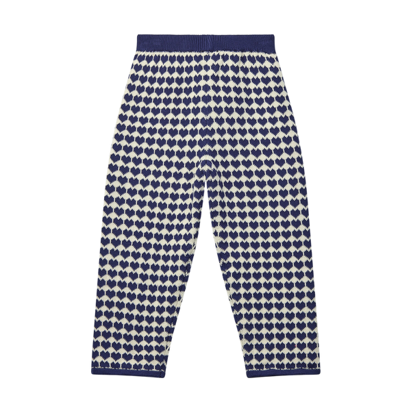 Pants Piano Vela Navy Mini Heart