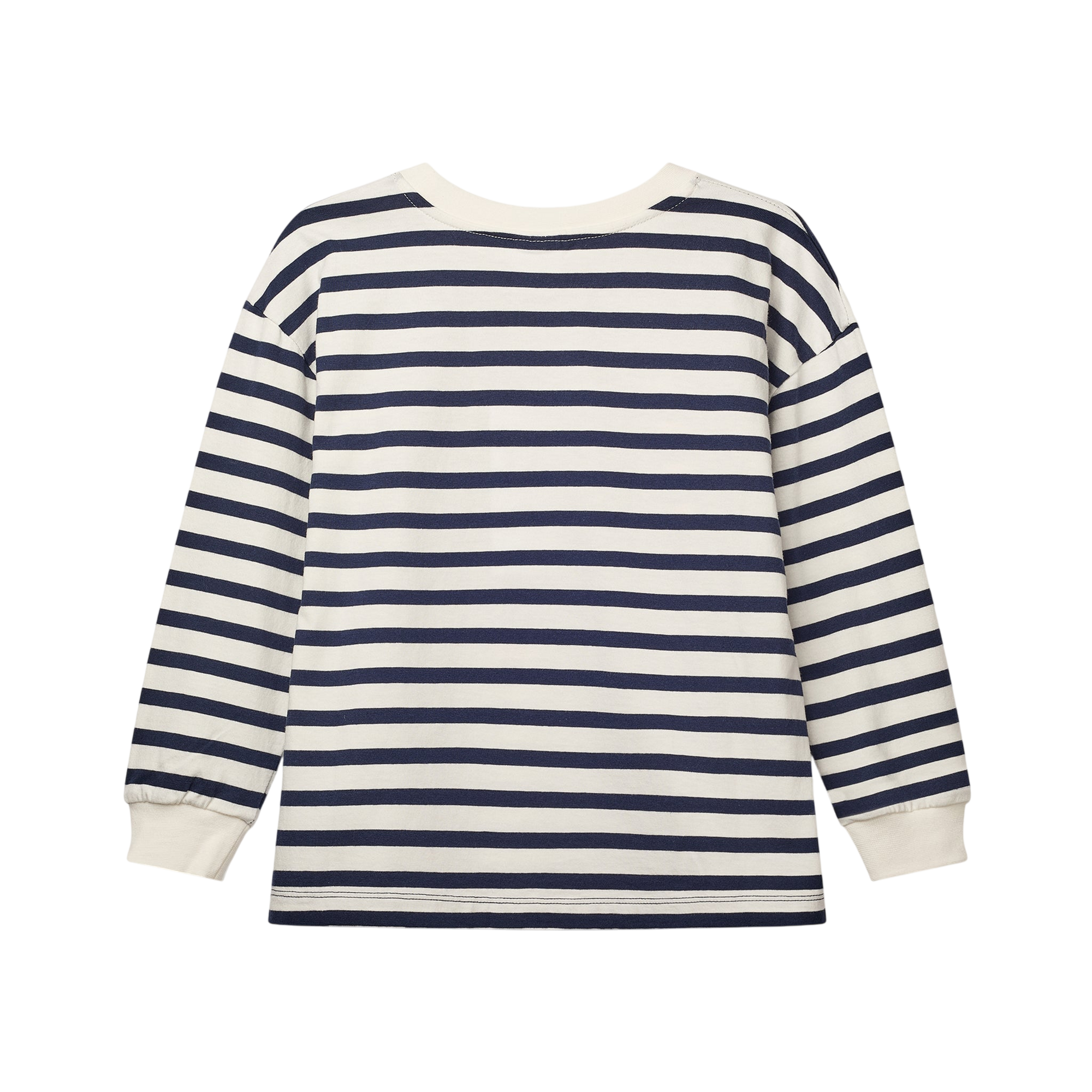 Wynk Stripe Blush Pink True Blue long sleeve shirt