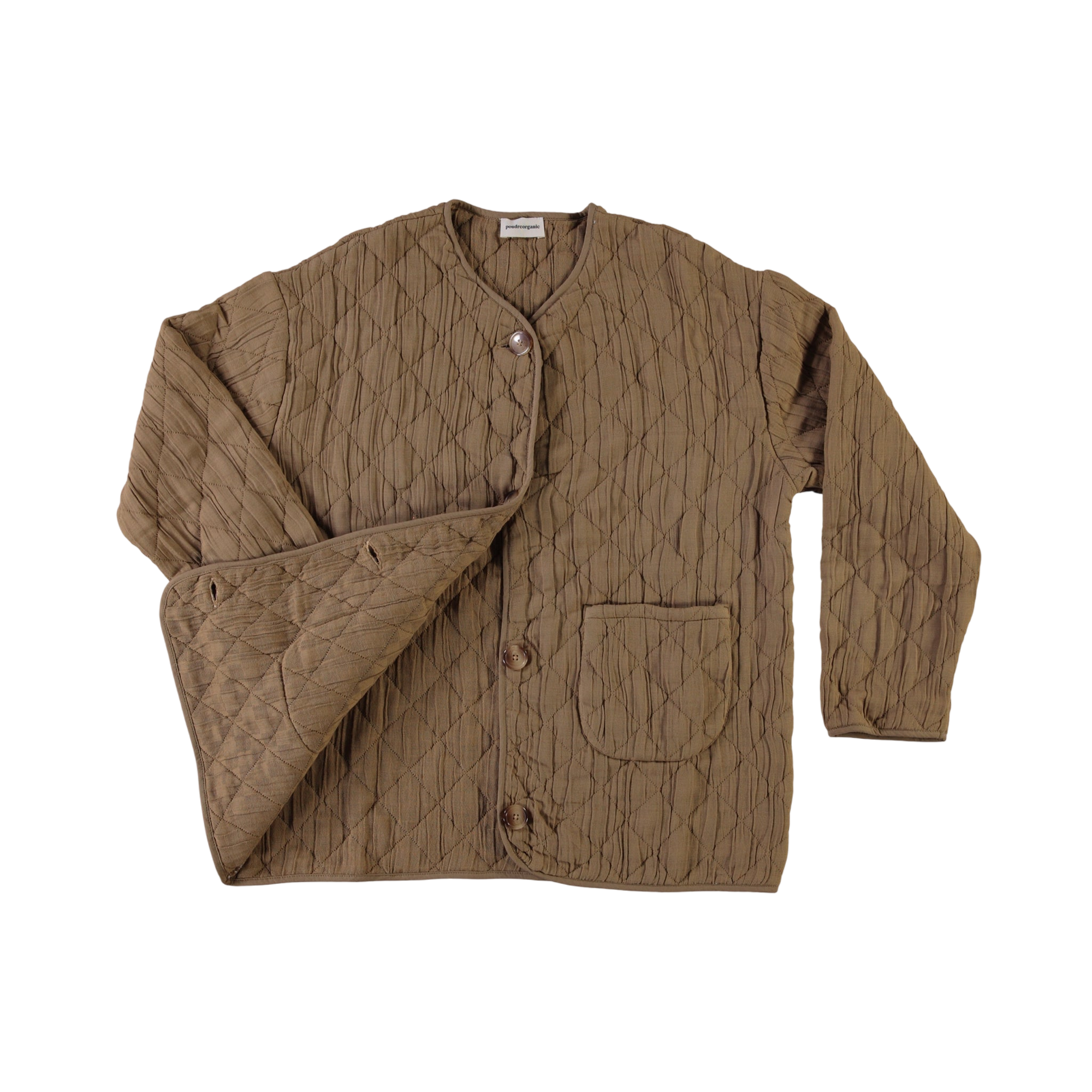 Adult Jacket Matelassé Millet Dull Gold