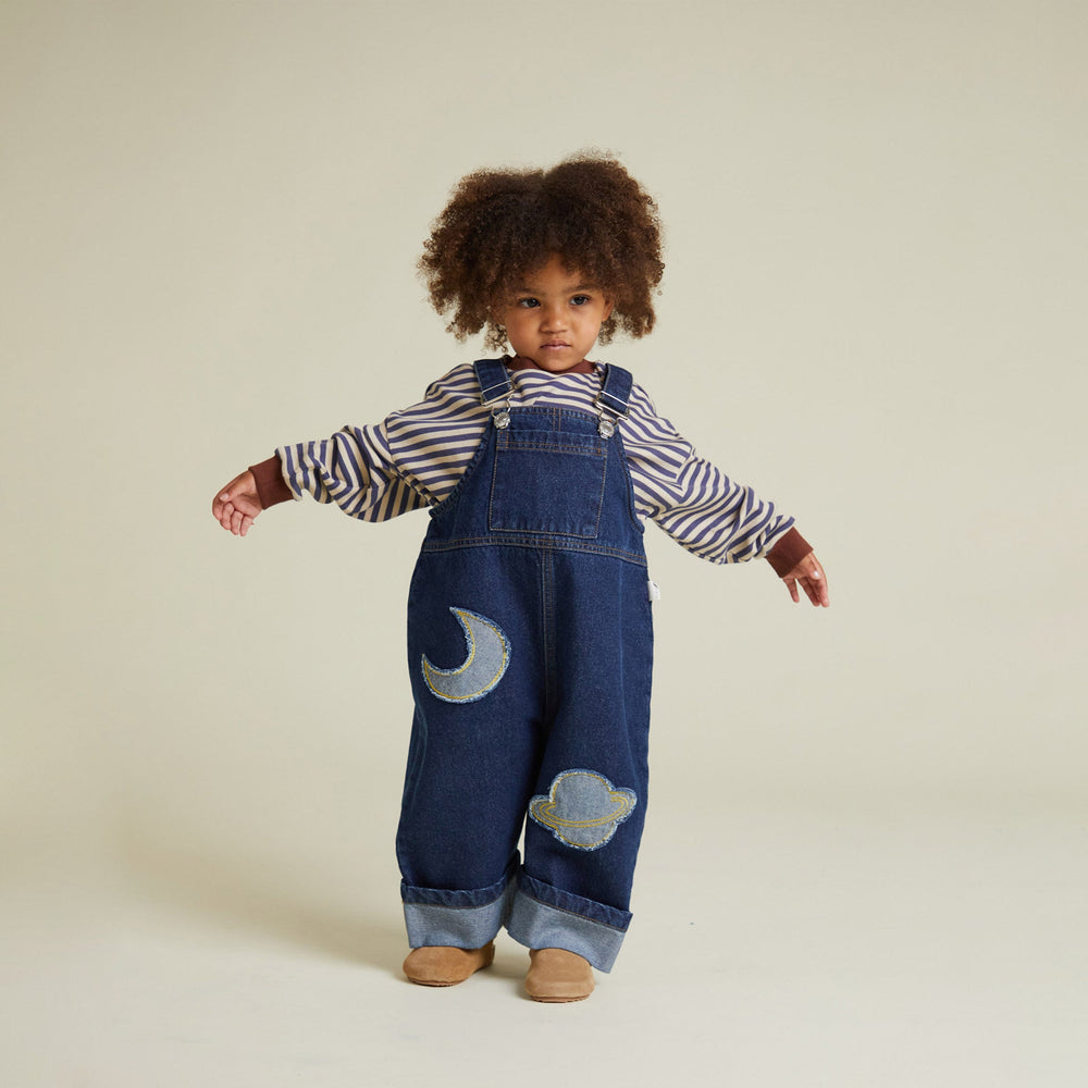 Blythe Indigo Denim Dungarees