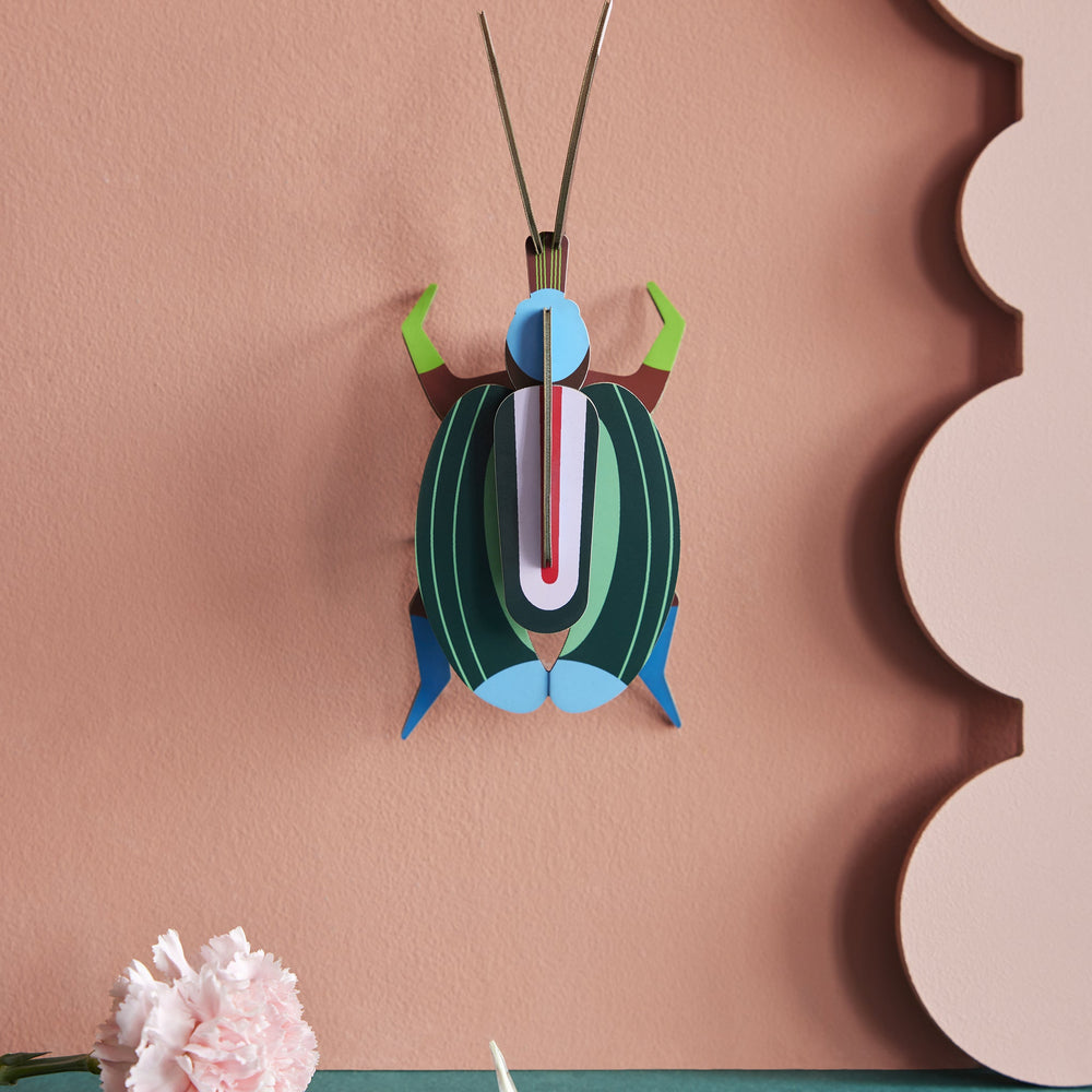 Craft kit fig beetle green