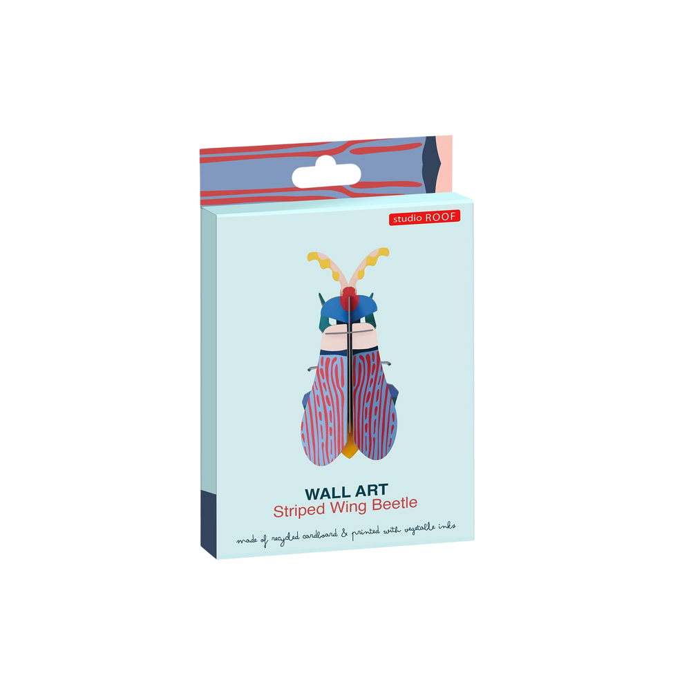 Stripped beetle wing craft kit
