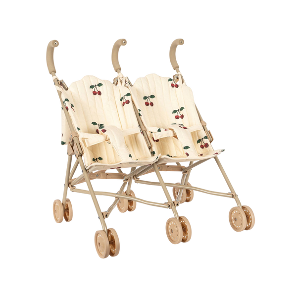 Ma Grand Cerise twin doll buggy