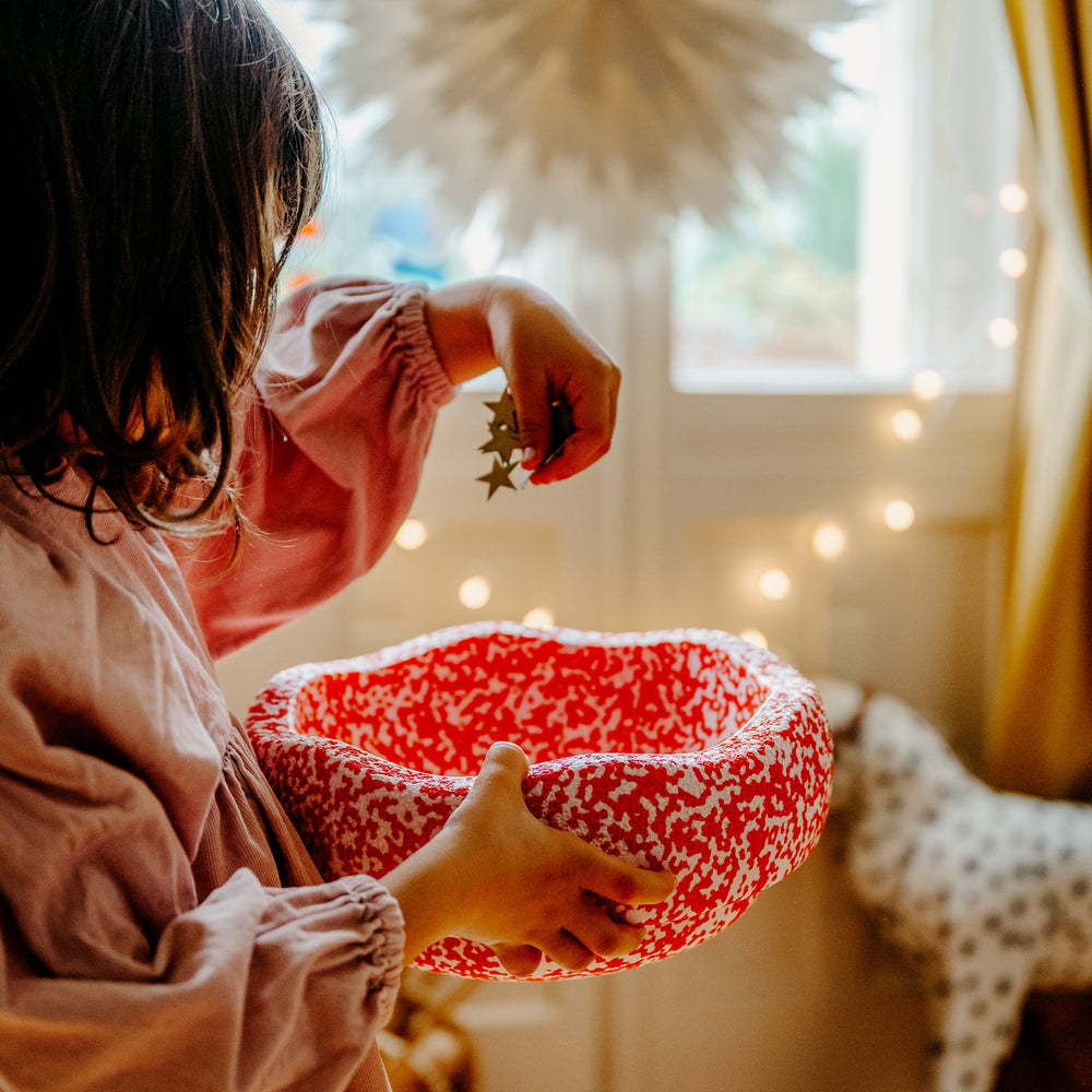 Stapelstein Original Red & Blush Edition de Noël